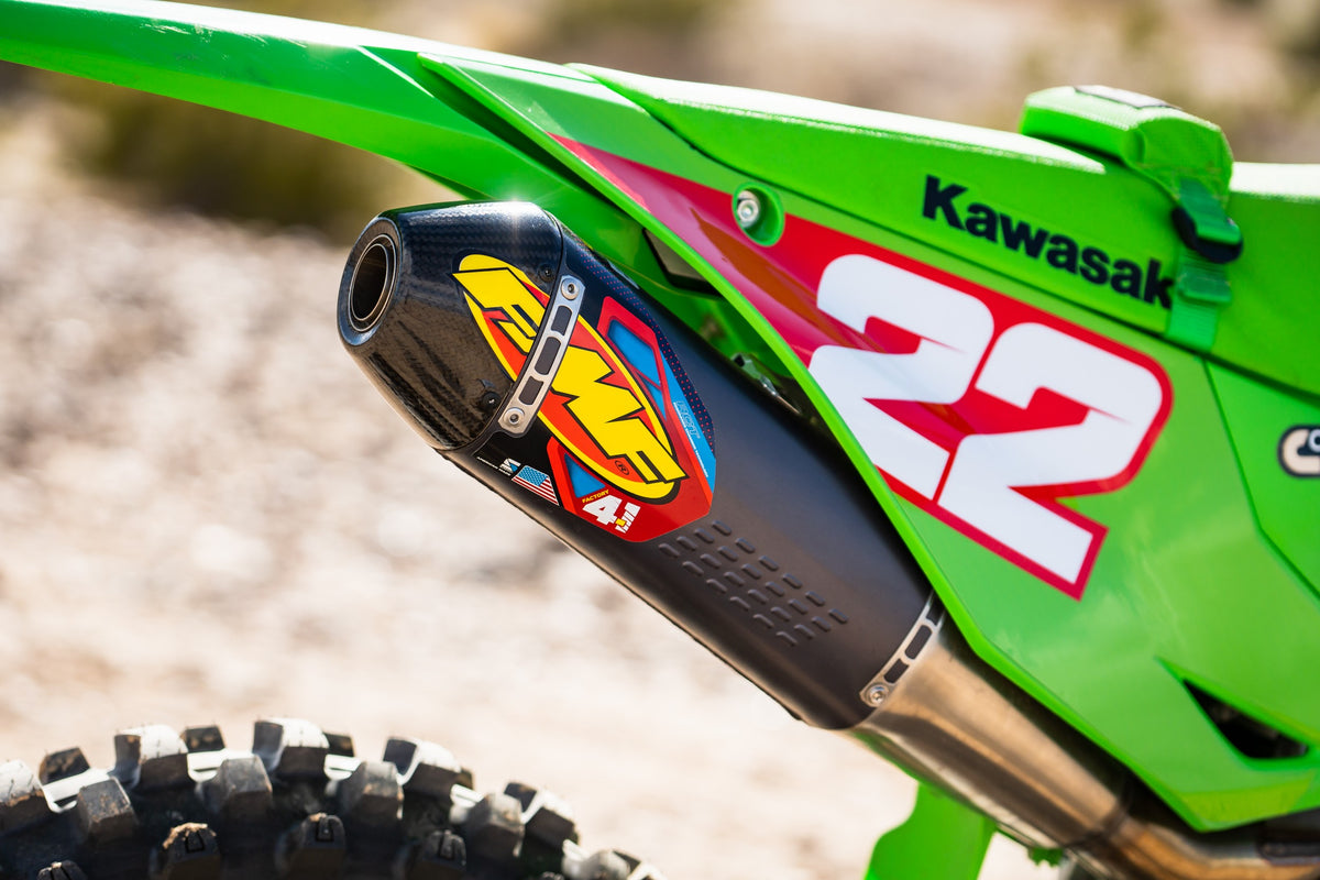 FACTORY 4.1 RCT STAINLESS SL (SLIP-ON) W/ CARBON END CAP 042403 – FMF Racing
