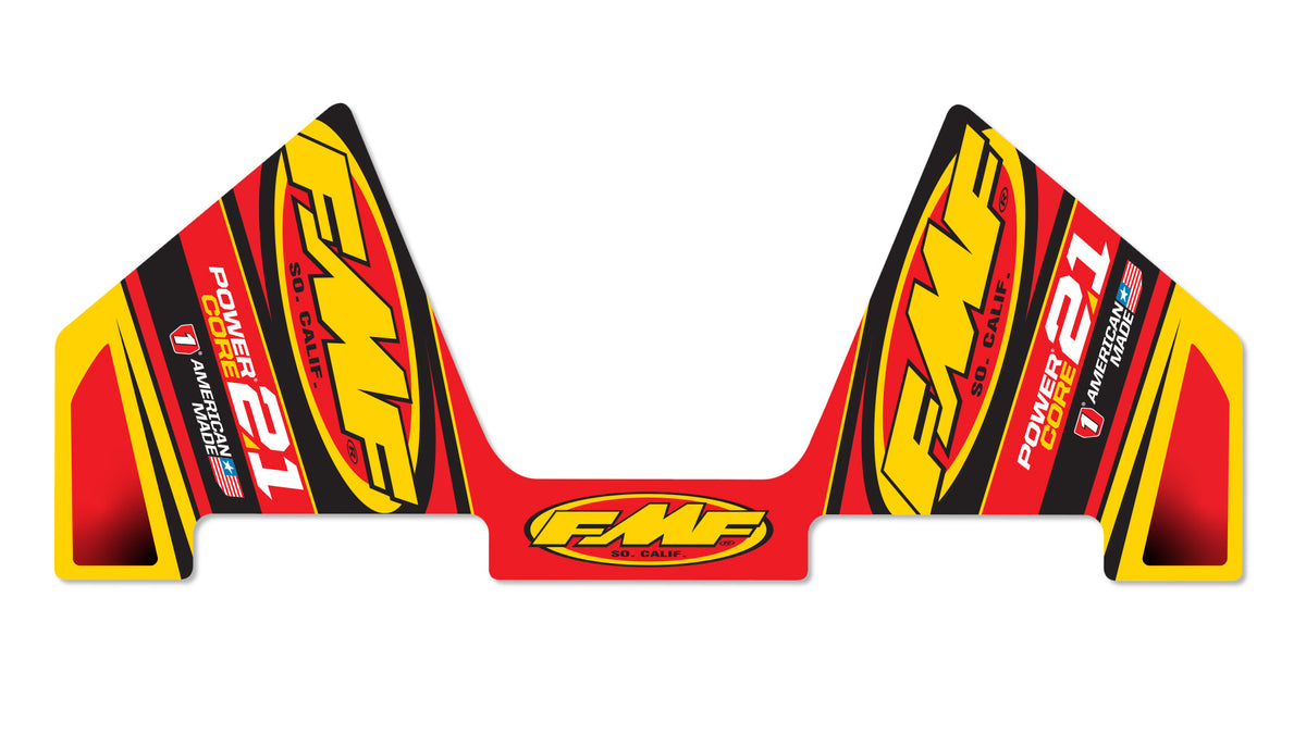 FMF POWERCORE 2.1 MYLAR DECAL REPLACEMENT 3PC 014951 – FMF Racing