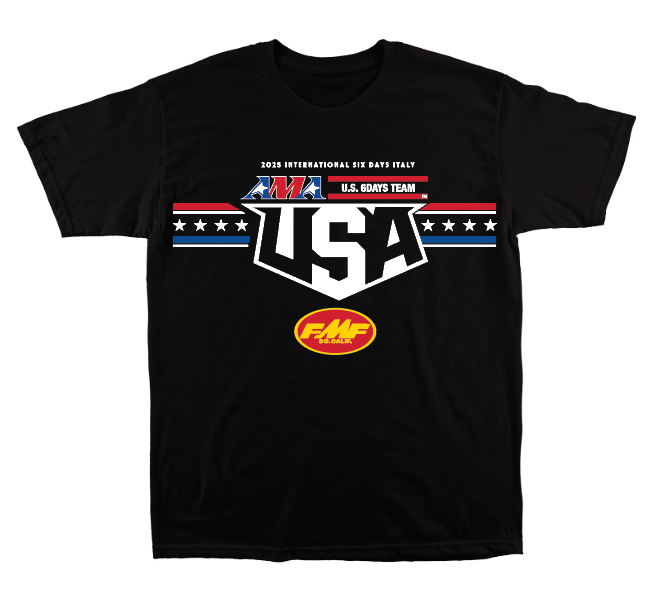 ISDE TEAM 2025 TEE- Proceeds Directly To TEAM USA – FMF Racing