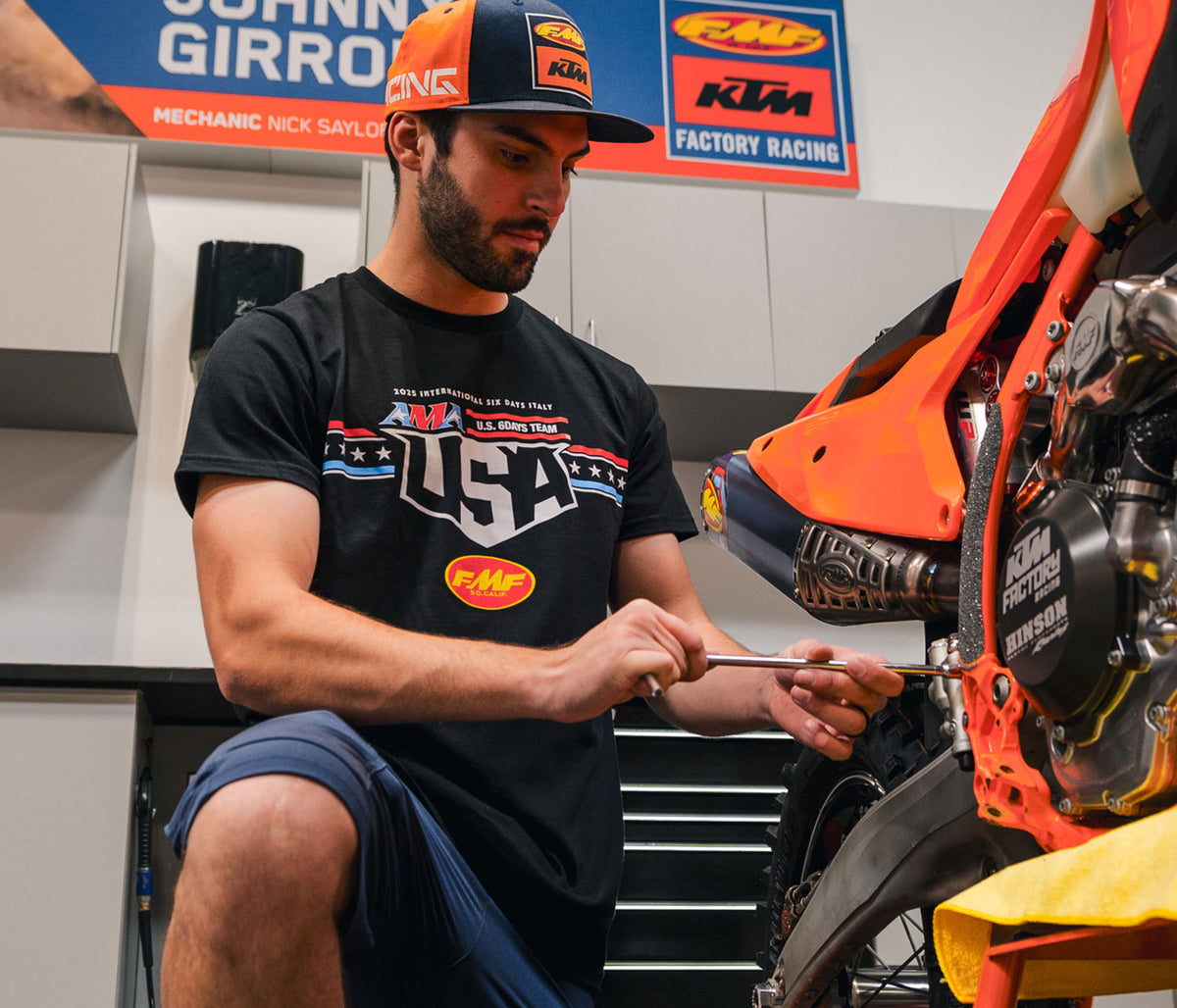 ISDE TEAM 2025 TEE- Proceeds Directly To TEAM USA – FMF Racing