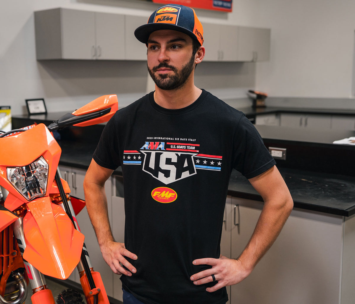 ISDE TEAM 2025 TEE- Proceeds Directly To TEAM USA – FMF Racing