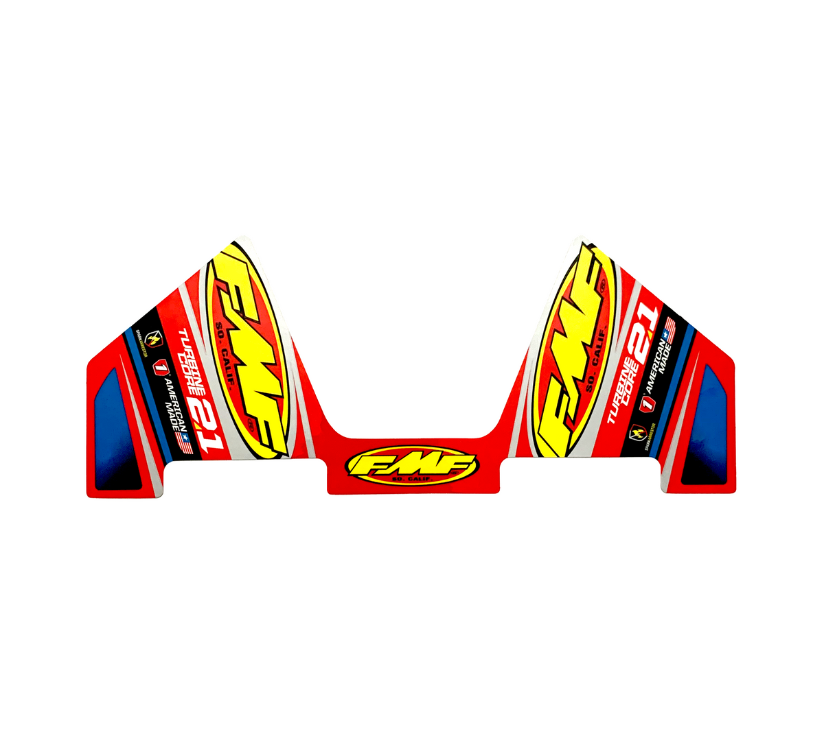 FMF TURBINECORE 2.1 MYLAR DECAL REPLACEMENT 3PC 014952 – FMF Racing