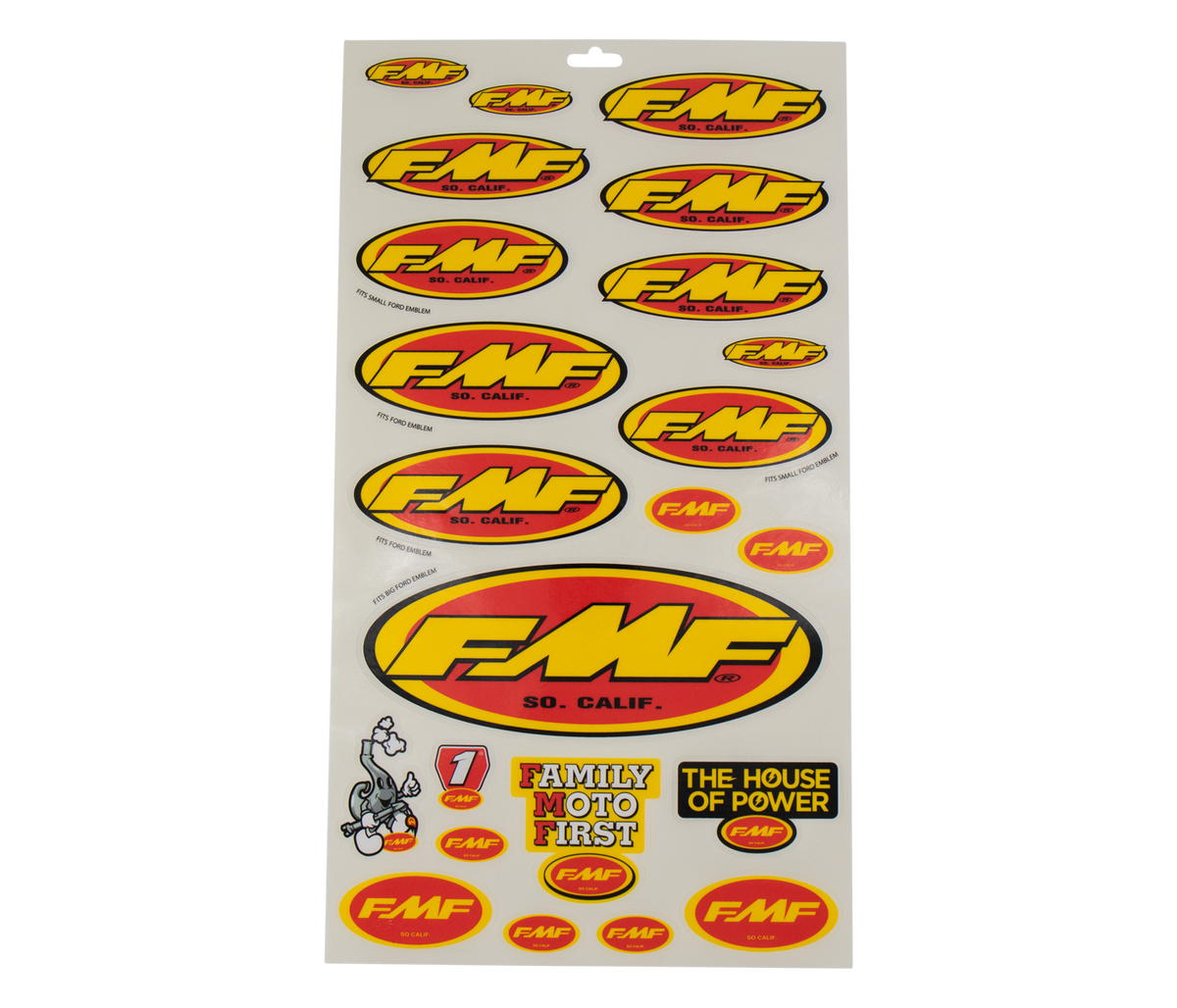 FMF ASSORTED STKR SHEET 014800 – FMF Racing