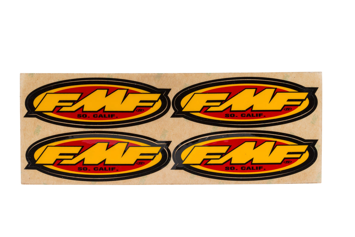 FMF TEAM FENDER STICKERS 5" (4 PCS) 014835 – FMF Racing