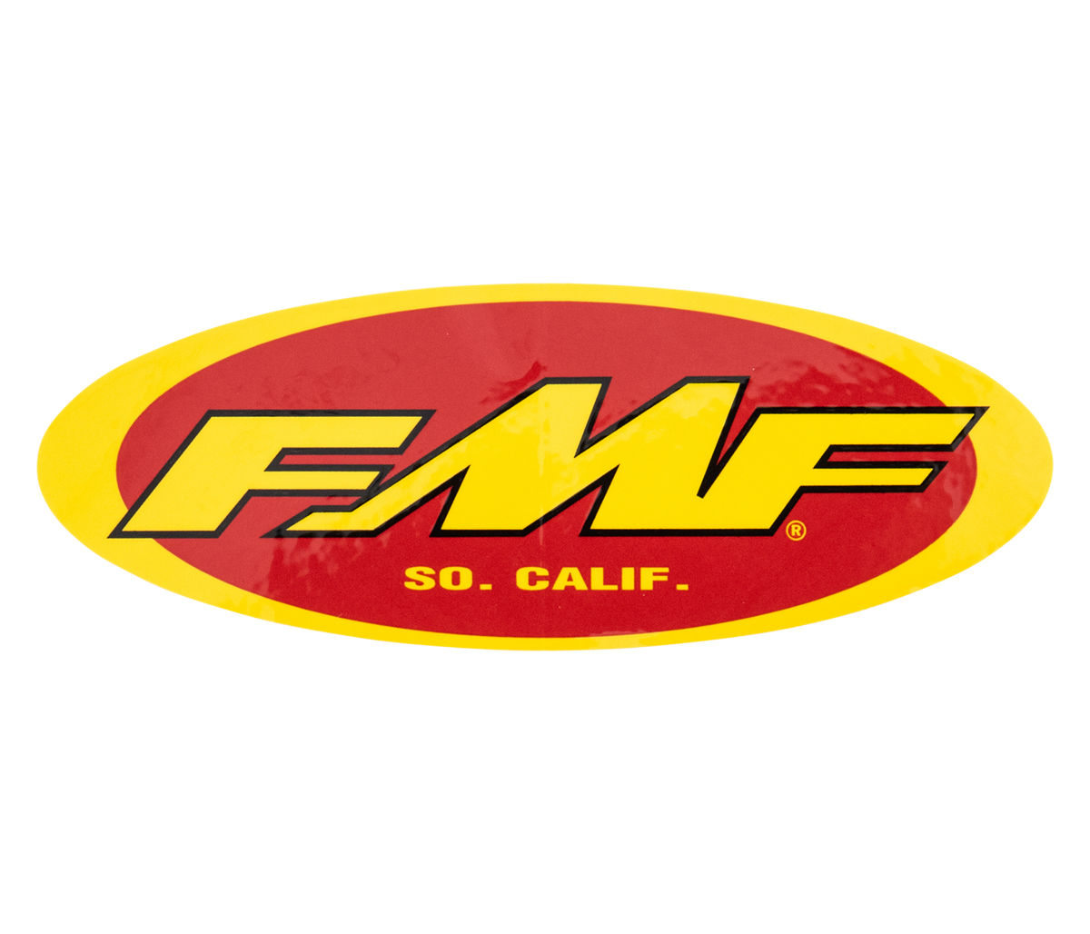 FMF 5" OVAL STICKER (YEL/RED) (25 PACK) 012482 – FMF Racing